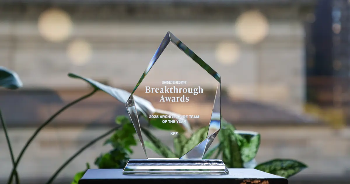 KPF Named Commercial Observer’s Best Architectural Team of 2025