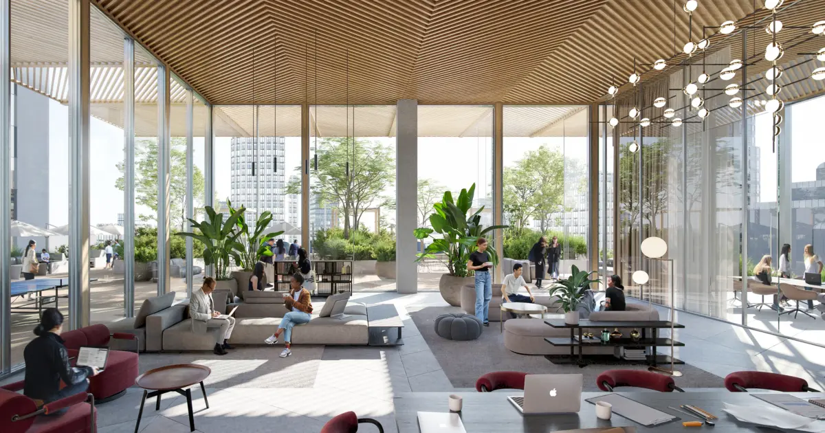 HPP Unveils KPF-Designed Hybrid Mass Timber Office Building in Vancouver